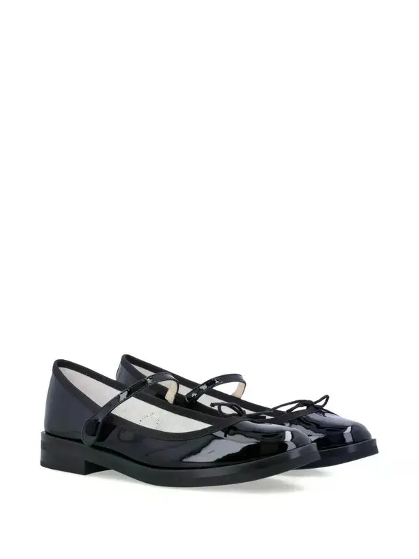 Repetto Patent-leather Bow Ballet Flats
