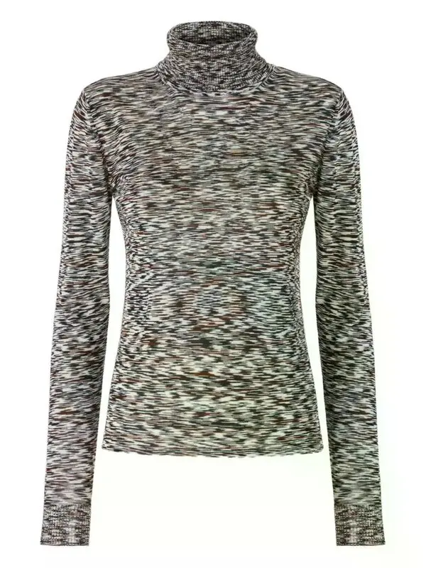 Missoni Stripe-pattern Turtleneck Sweater