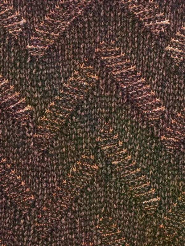 Henrik Vibskov Diamond Pattern Turtleneck Sweater