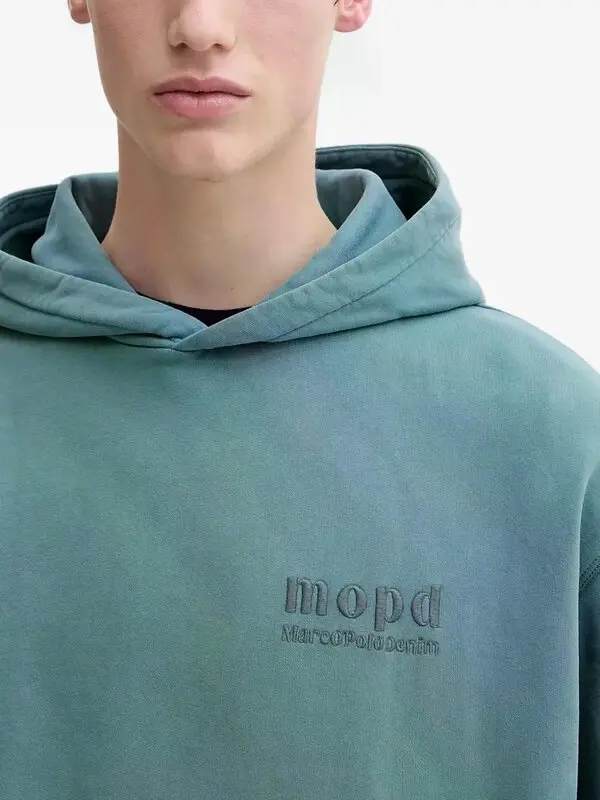 Marc O'polo Logo-embroidered Hoodie