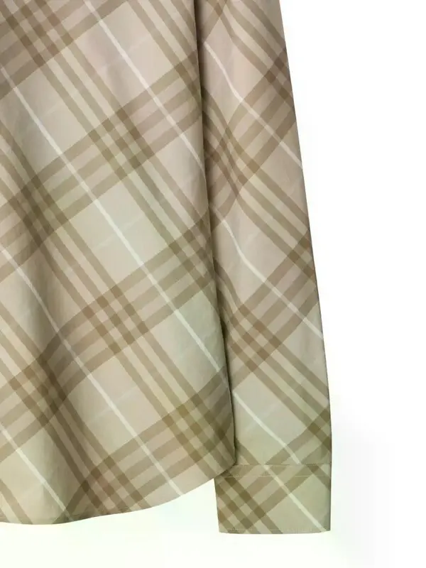 Burberry Check-pattern Cotton Shirt