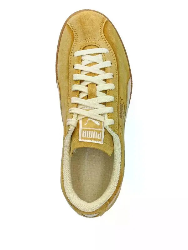 PUMA Brasil The Neverworn V Suede Sneakers - Yellow