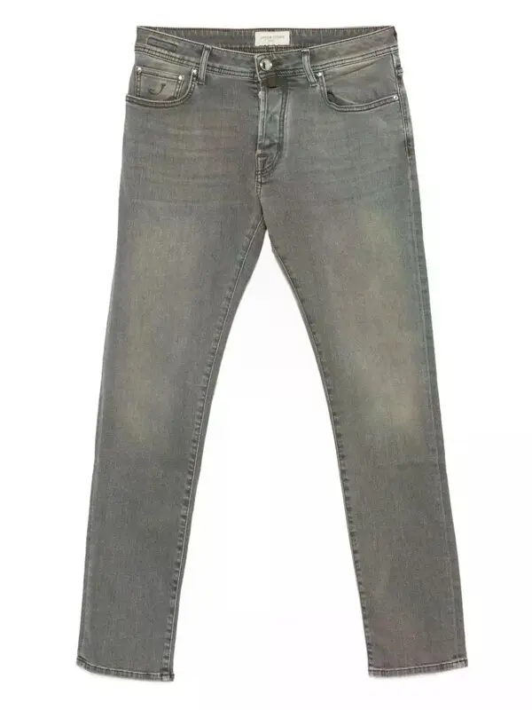 Jacob Cohen Cotton-blend Jeans - Grey