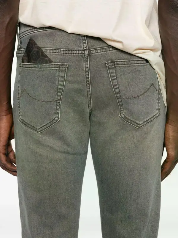 Jacob Cohen Cotton-blend Jeans - Grey