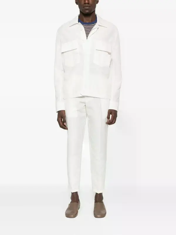 YES LONDON Flap-pocket Shirt Jacket