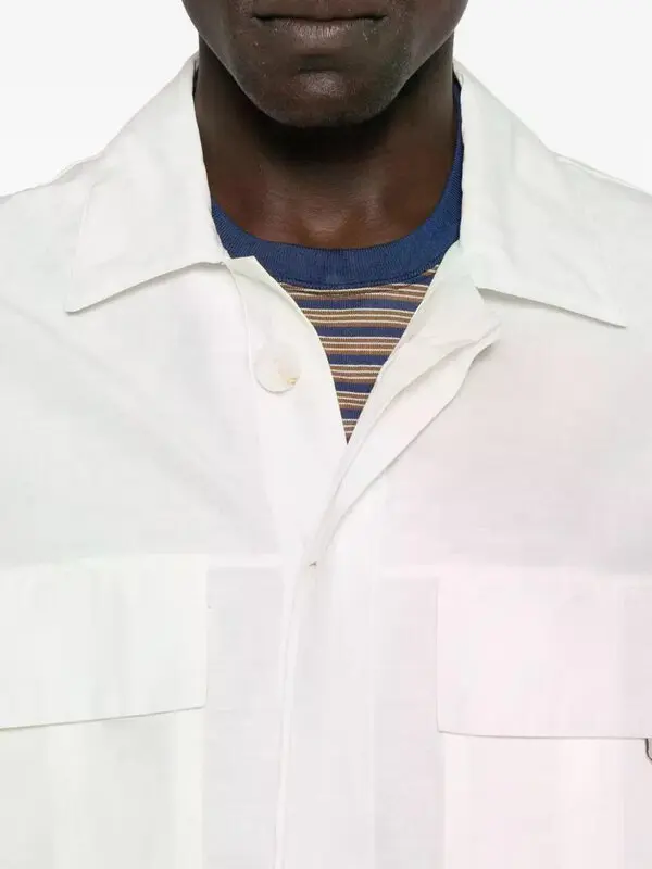 YES LONDON Flap-pocket Shirt Jacket