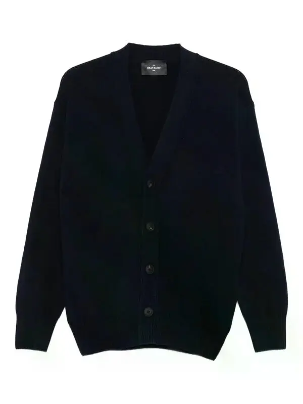 GRAN SASSO Buttoned Wool Cardigan