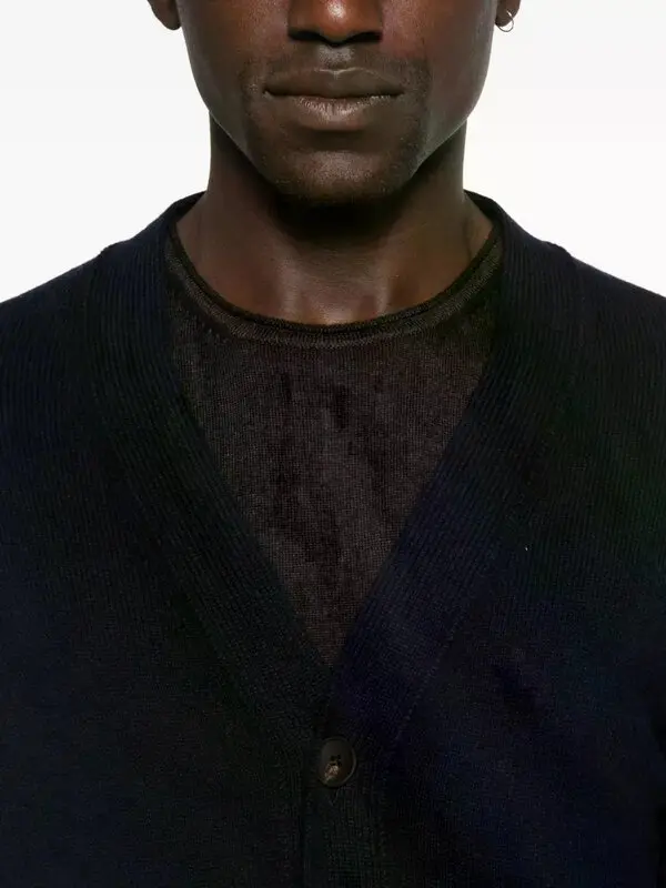 GRAN SASSO Buttoned Wool Cardigan