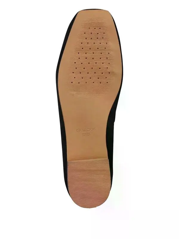 Geox Marsilea Bow-detail Ballet Flats - Black