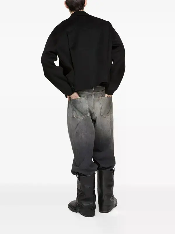 Acne Studios Zip-front Jacket With Buttoned Pockets