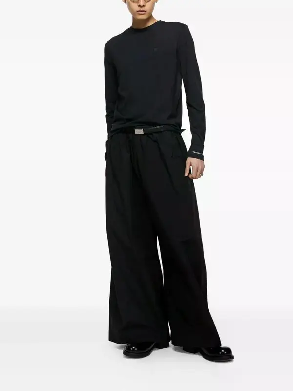 Acne Studios Long-sleeve T-shirt With Logo Patch