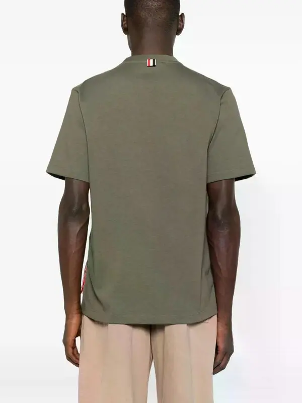 Thom Browne Pocket-detail T-shirt - Green