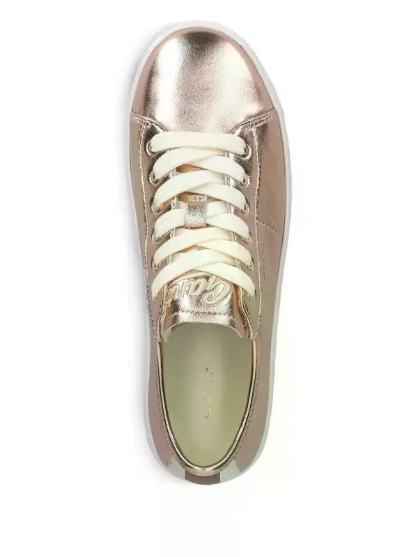 Gant Metallic Leather Sneakers - Pink