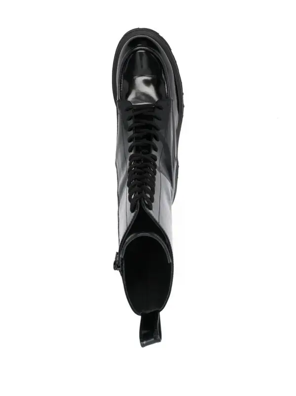MSGM Lace-up Ankle Boots