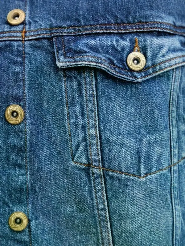 SESSUN Button-fastening Denim Jacket