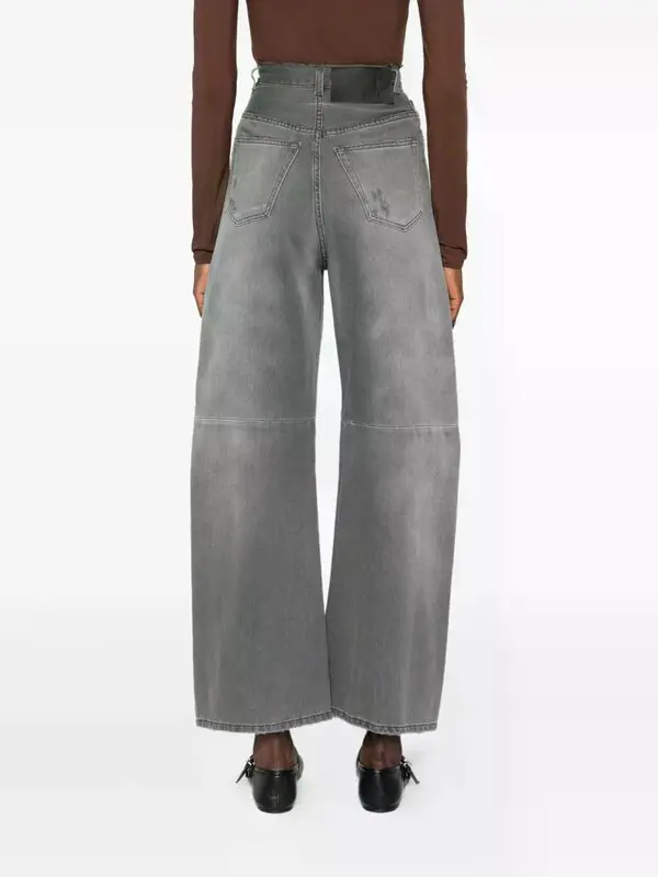 MAISON MARGIELA Distressed Wide Leg Jeans