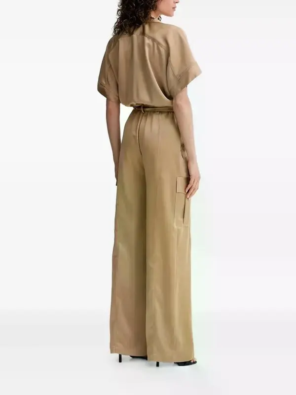 SIMONA CORSELLINI Belted Jumpsuit