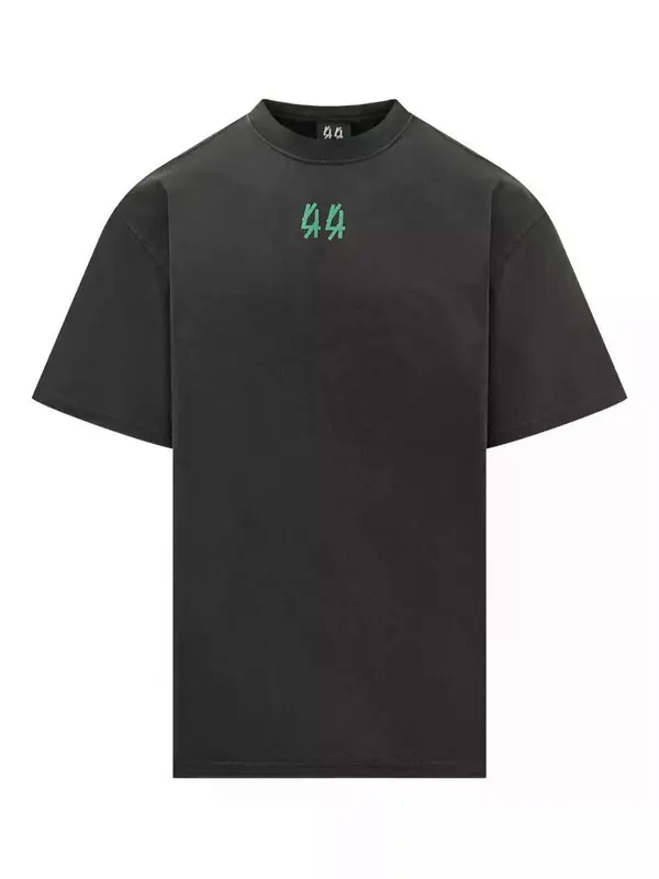 44 LABEL GROUP Xenomorph-print T-shirt - Black