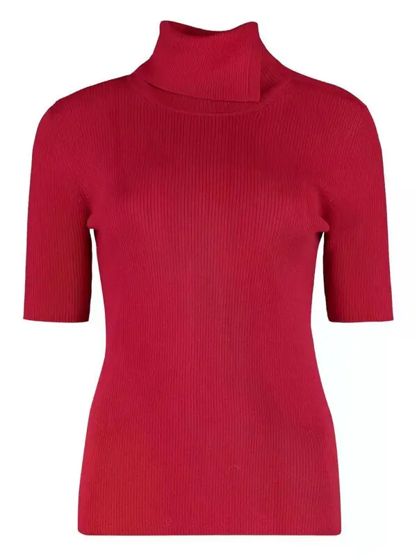 P.a.r.o.s.h Ribbed Wool Turtleneck Sweater