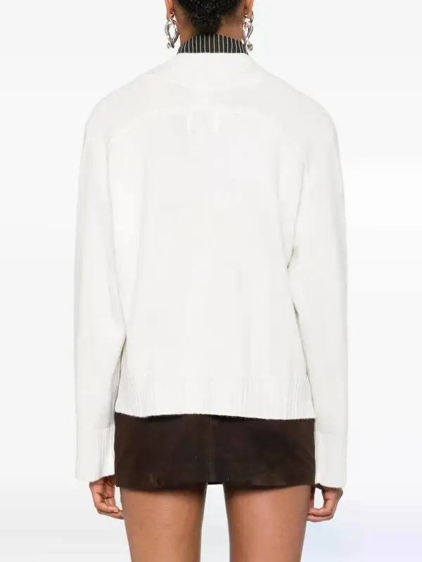 Loulou De Saison Button-fastening Ribbed Cardigan