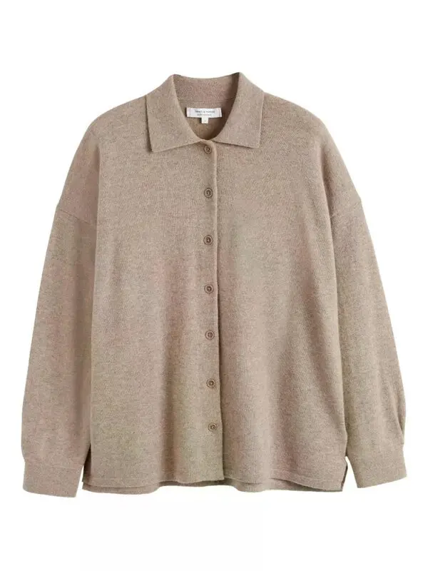 Chinti & Parker Collared Buttoned Top - Neutrals