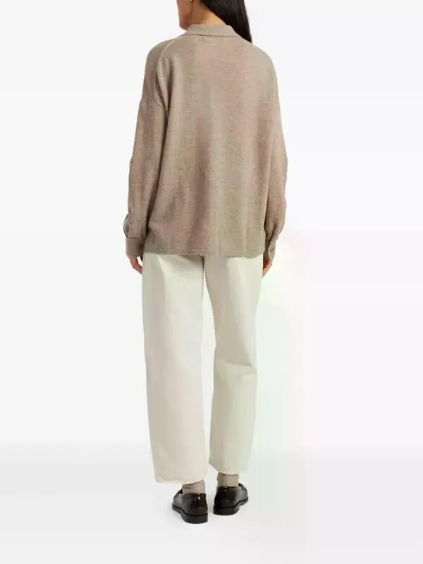 Chinti & Parker Collared Buttoned Top - Neutrals