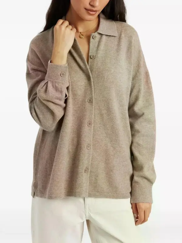 Chinti & Parker Collared Buttoned Top - Neutrals