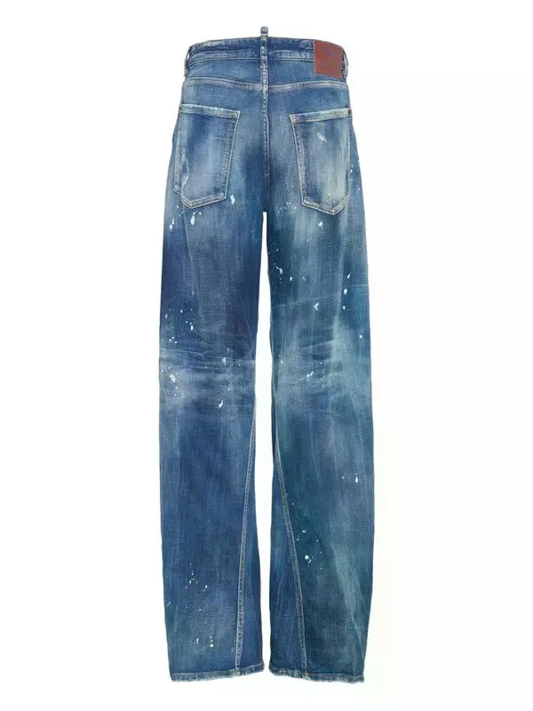 Dsquared2 Distressed-effect Jeans - Blue