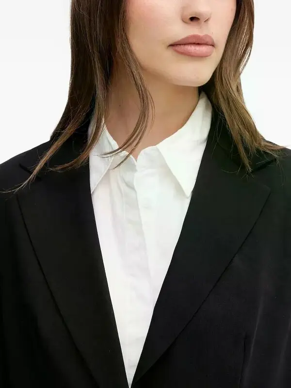 Sisley Single-button Notched-lapel Blazer