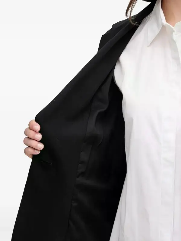 Sisley Single-button Notched-lapel Blazer