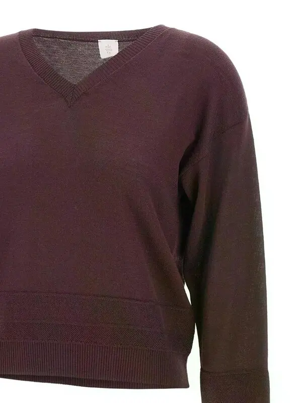 Eleventy V-neck Wool Sweater