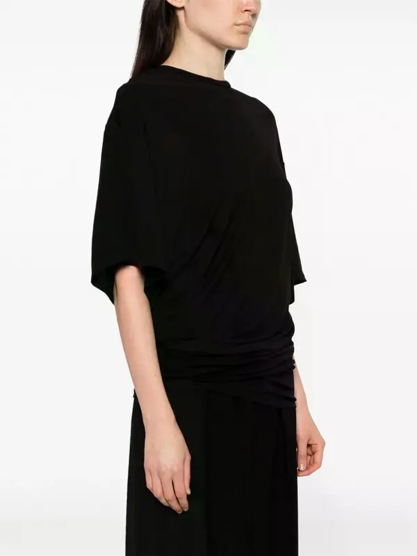 Christopher Esber Draped-detail Short-sleeve T-shirt