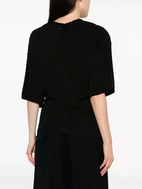 Christopher Esber Draped-detail Short-sleeve T-shirt