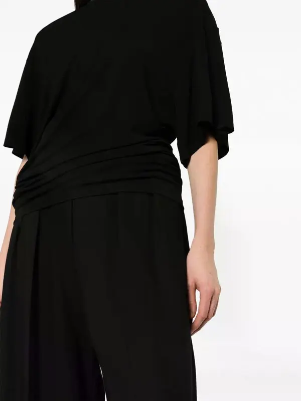Christopher Esber Draped-detail Short-sleeve T-shirt