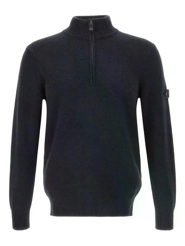 Peuterey Half-zip Ribbed Sweater