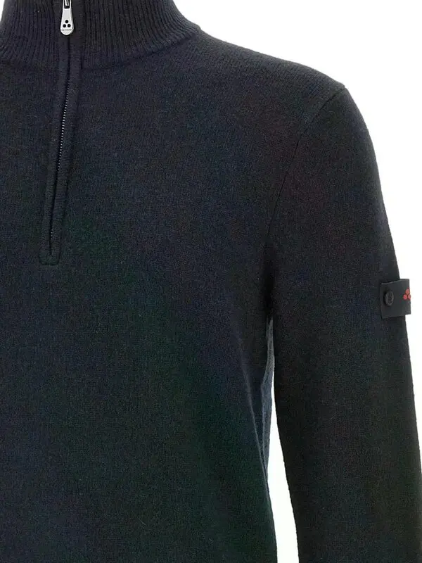Peuterey Half-zip Ribbed Sweater