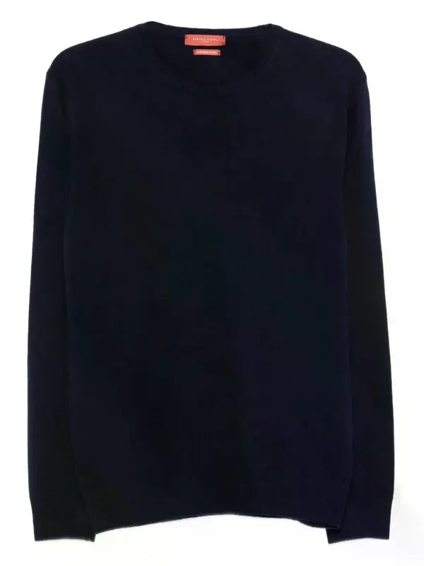 DANIELE FIESOLI Round-neck Merino-cashmere Blend Sweater