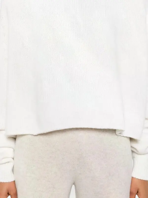 LISA YANG Turtleneck Cropped Sweater