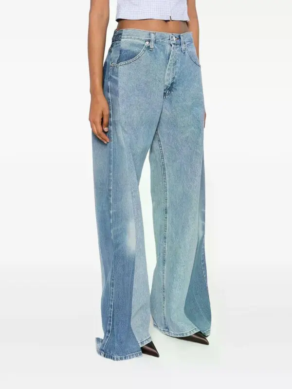 E.L.V. DENIM Panelled Jeans