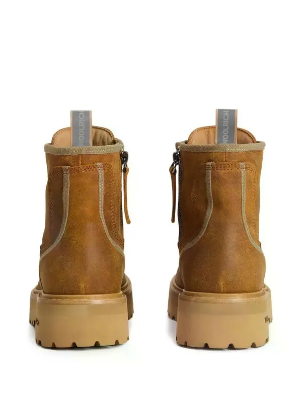 Woolrich Lace-up Platform Boots - Brown