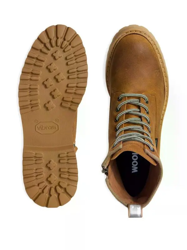 Woolrich Lace-up Platform Boots - Brown