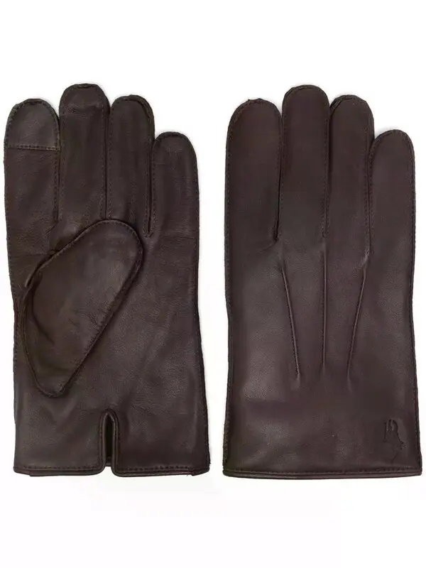 Polo Ralph Lauren Leather Gloves - Brown