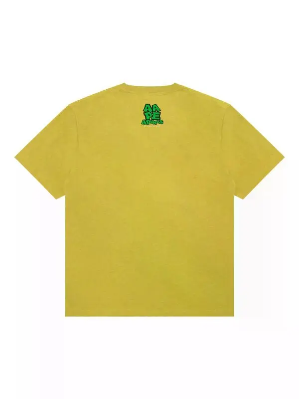 AAPE BY *A BATHING APE Aape Head Camo-print T-shirt
