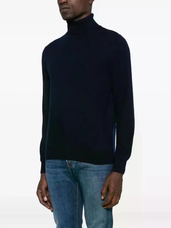 GRAN SASSO Turtleneck Wool Sweater