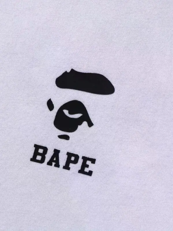 A BATHING APE Ape Face Logo T-shirt