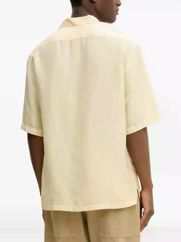 Barena Venezia Short-sleeve Silk Polo Shirt