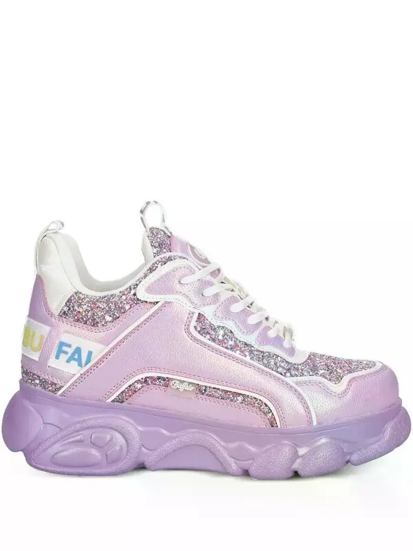 BUFFALO Chai Glitter Platform Sneakers