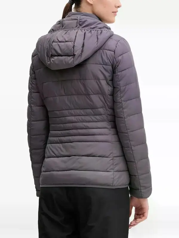 EA7 Quilted Logo-detail Jacket