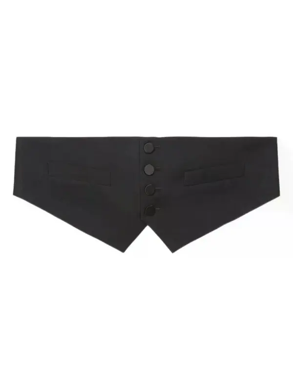 Dsquared2 Front-button Cummerbund - Black