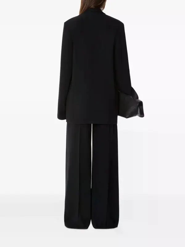 Alberta Ferretti Single-breasted Blazer - Black